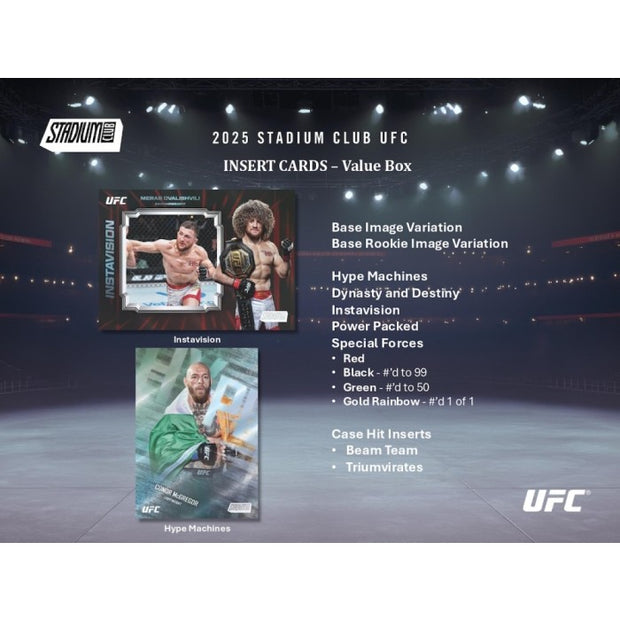 2025 Stadium Club UFC - Blaster Box – Breaking Mad Collectables