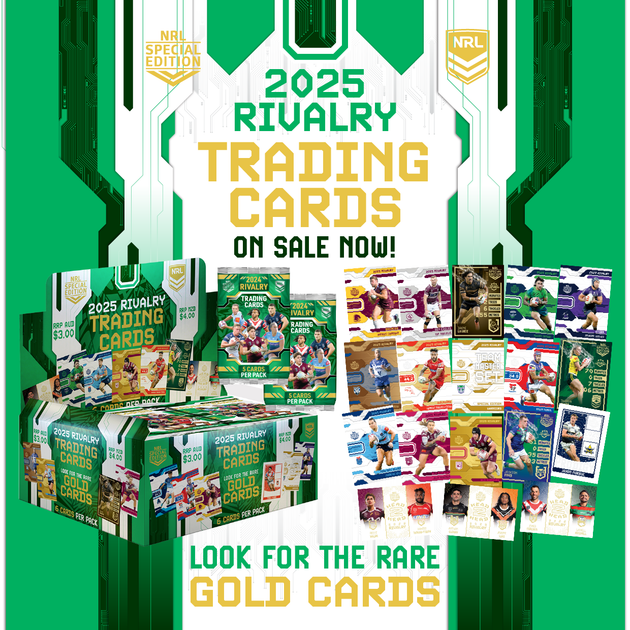 2025 NRL Special Edition Rivalry Hobby Box – Breaking Mad Collectables