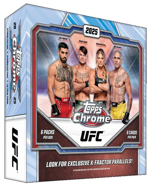 2025 Topps Chrome UFC Mega Box – Breaking Mad Collectables