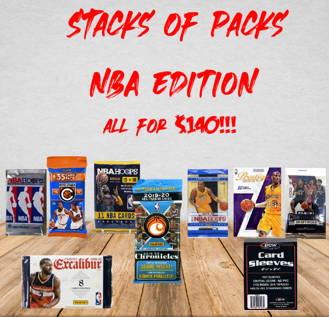 Stacks of Packs - NBA Edition – Breaking Mad Collectables